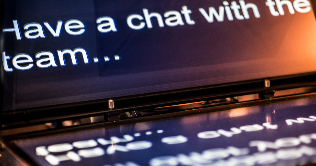 How to use the digital prompter and never be stressed about reading ...